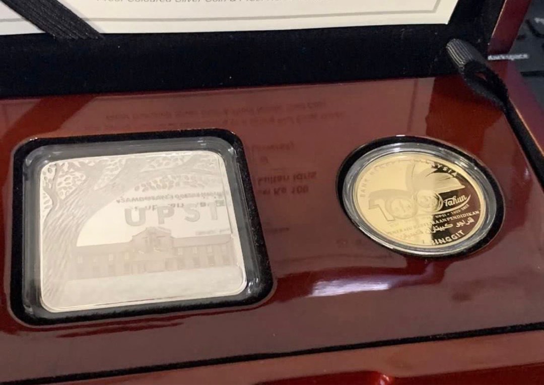 UPSI 100th Anniversary Commemorative Coin Set, Hobbies & Toys ...