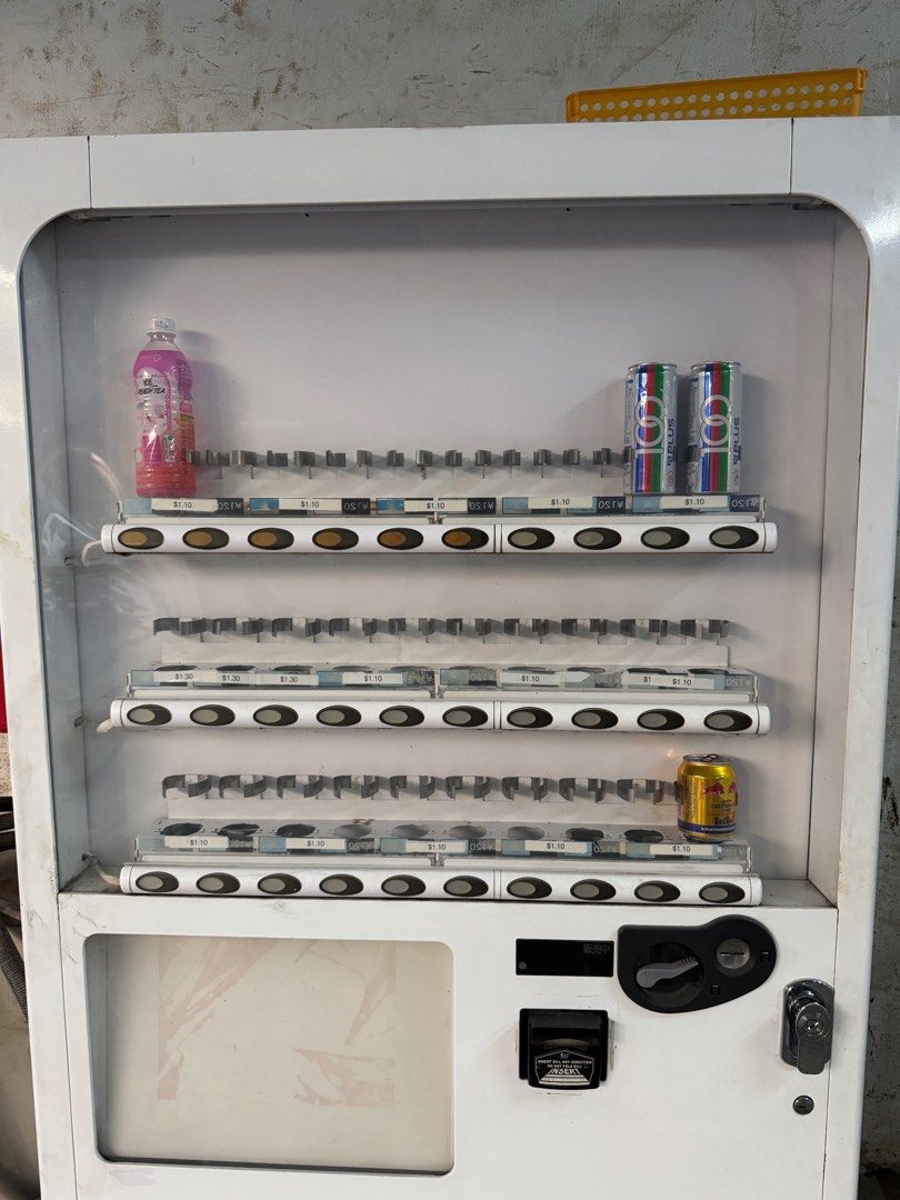 Vending Machine with coin and notes system, TV & Home Appliances ...