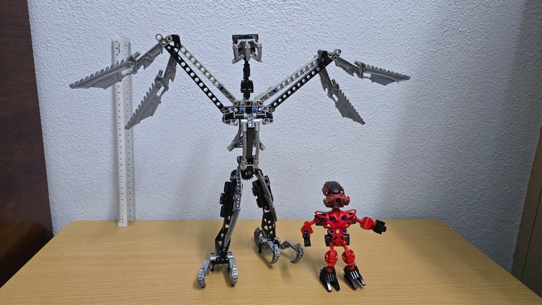 Vintage lego BIONICLE 8621 TITAN Turaga Dume & Nivawk (COMPLETE ...