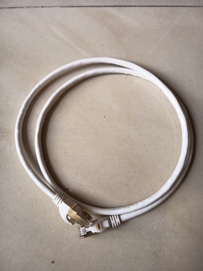 CAT7 ethernet cable, laptop cooler pad, TP link router, microsoft ...