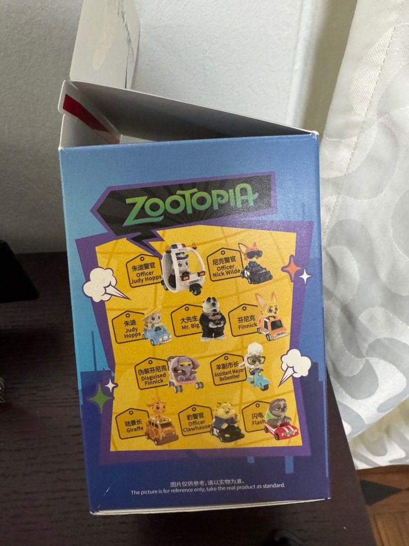 WTS/WTT Zootopia Miniso Cars, Hobbies & Toys, Toys & Games on Carousell