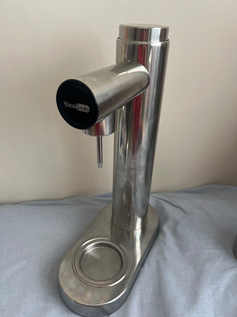 Yoco Soda Soda Maker deluxe edition with METAL NOT PLASTIC gas infusion ...