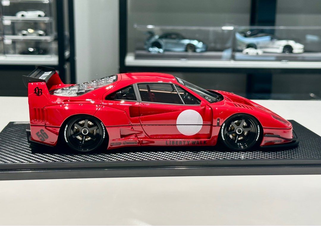 1/18 Ignition Model Liberty Walk LB F40 Red, Hobbies & Toys, Toys ...