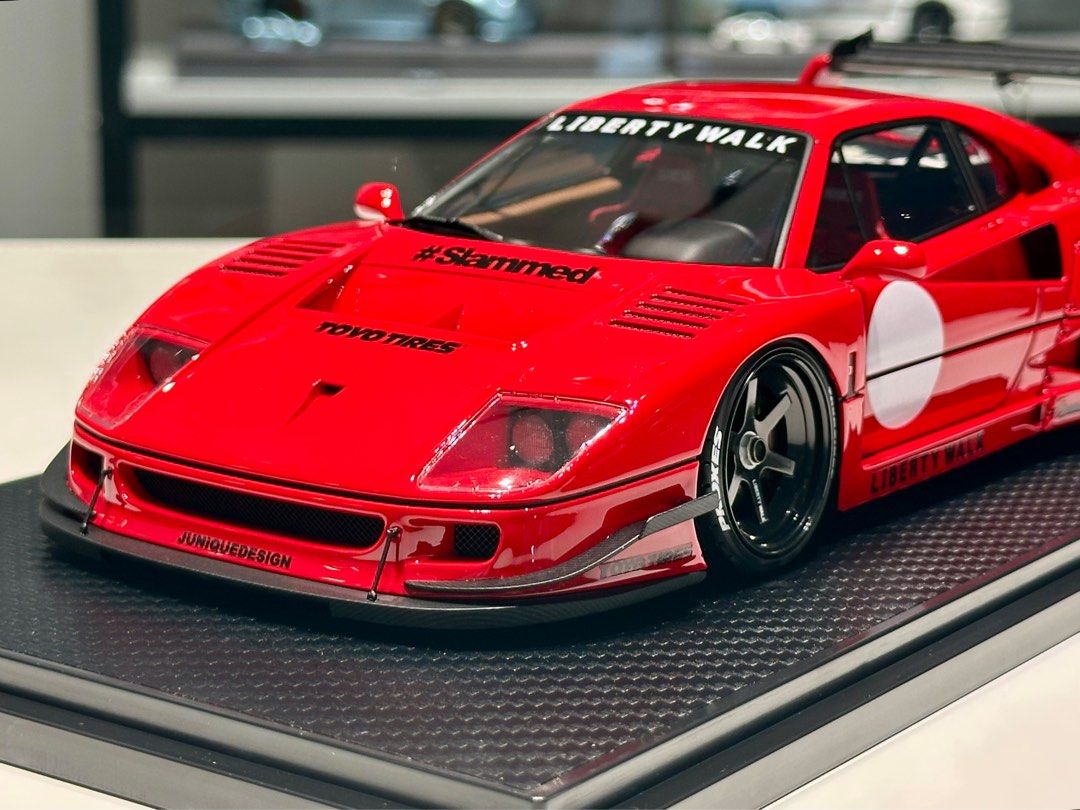 1/18 Ignition Model Liberty Walk LB F40 Red, Hobbies & Toys, Toys ...