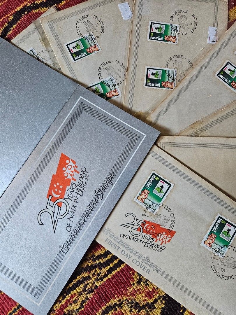 1984 Singapore 1st Day Cover Stamps and envelope, commemorating of ...