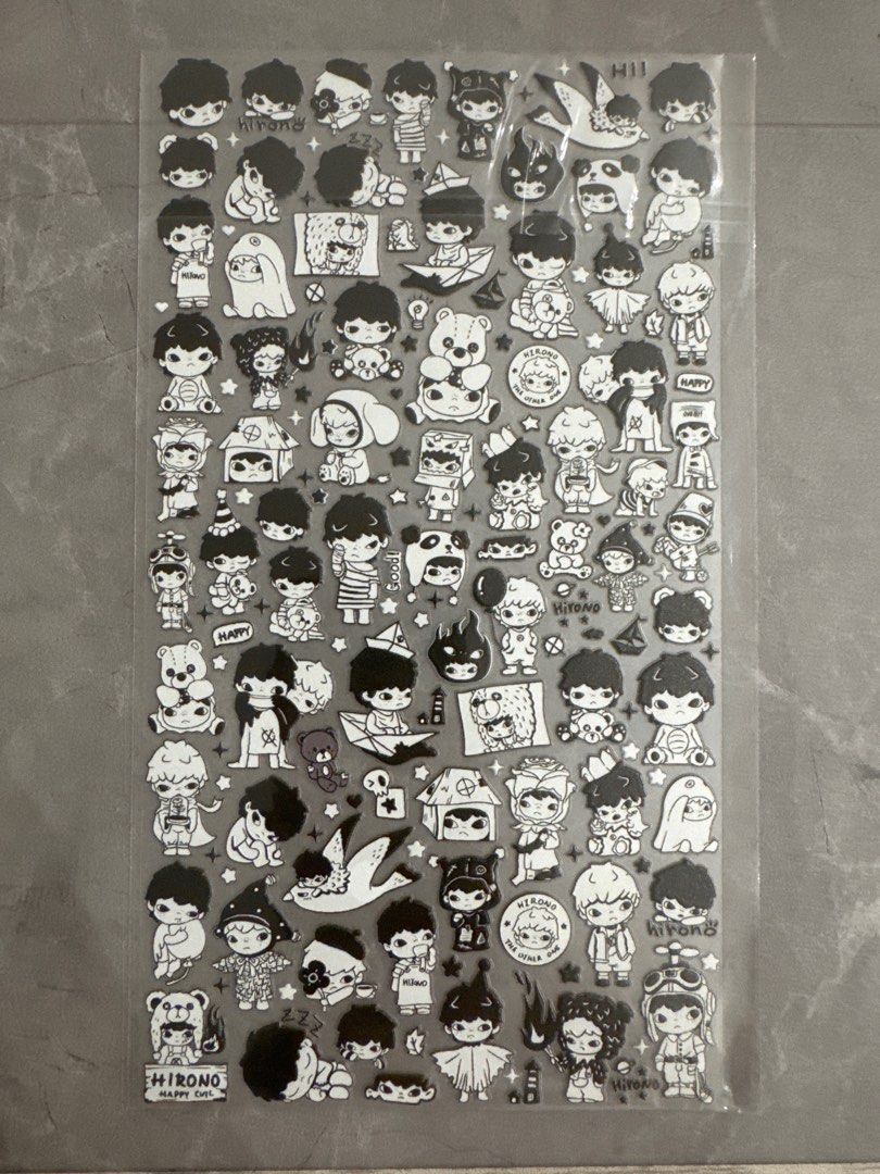 3D Cute Character Sticker Sheets - labubu Shaun the sheep, Hobbies ...