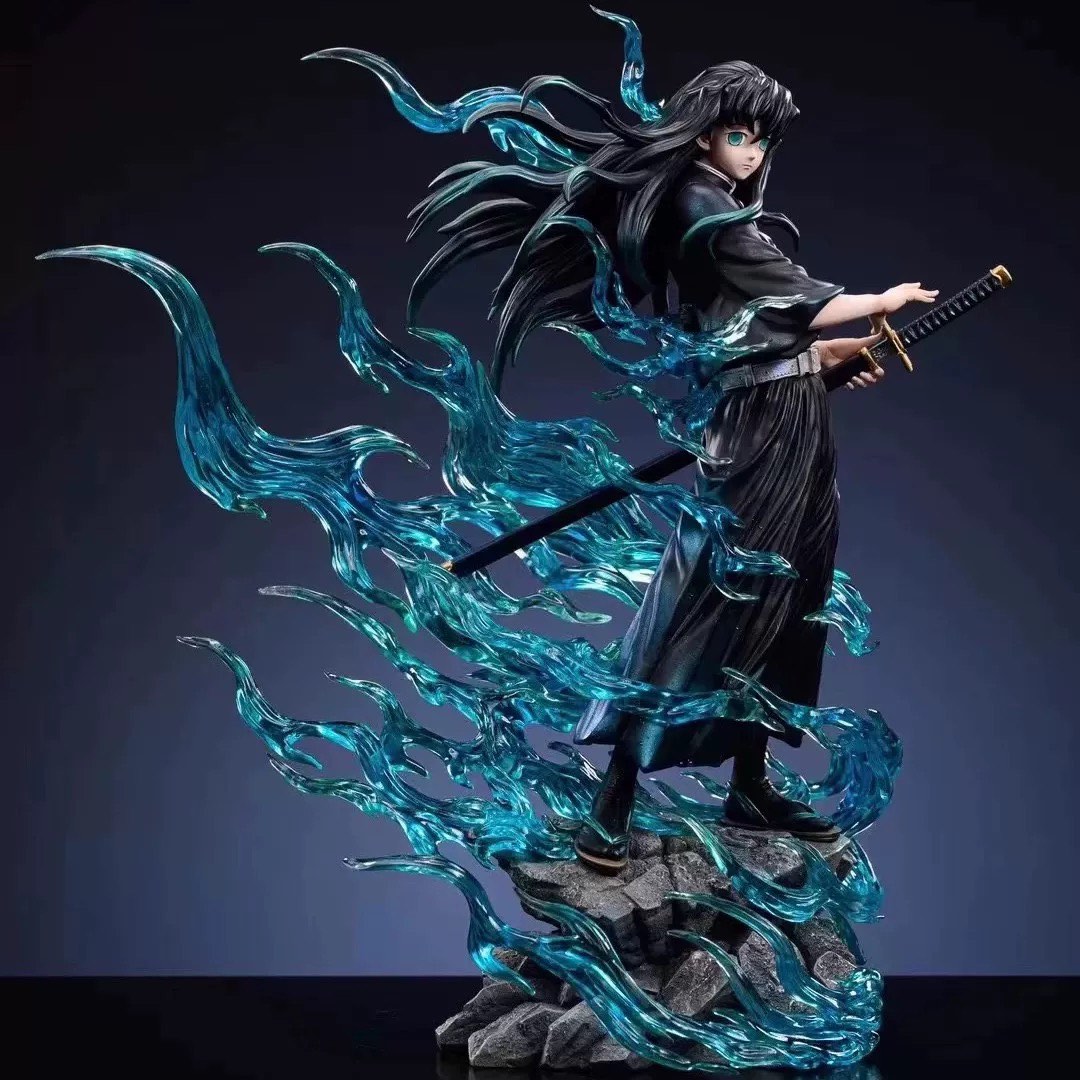 ☀️ 33cm Demon Slayer Mist Hashira Muichiro Tokito GK Figure | Kimetsu ...