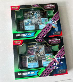Greninja Ex Stellar Crown SCR Stamped Kingdra Shrouded Fable Stamped ...
