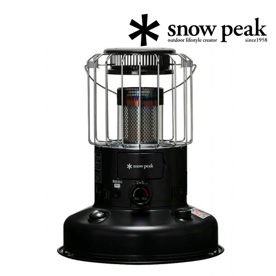 🇯🇵日本代購 snow peak glow stove KH-100BK 紅外線煤油暖爐 油爐 暖爐 火水暖爐, 運動產品, 行山及露營 ...