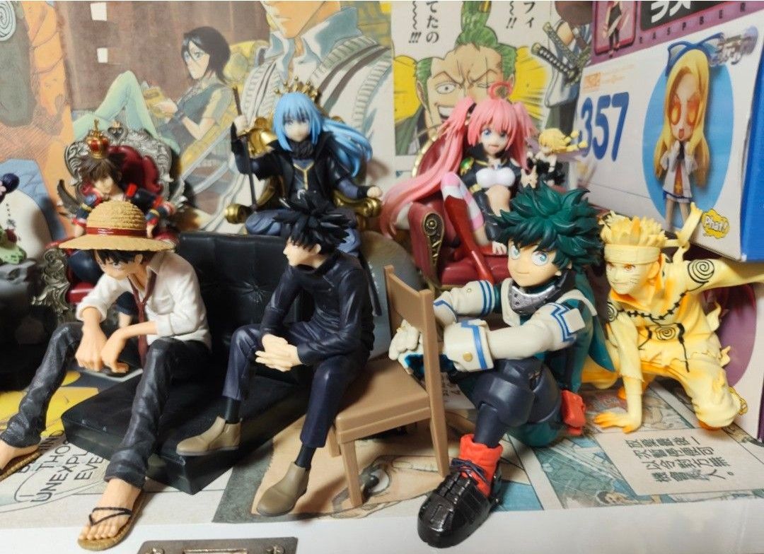 Anime Figure Collection - Various Characters, Hobbies & Toys, Toys ...