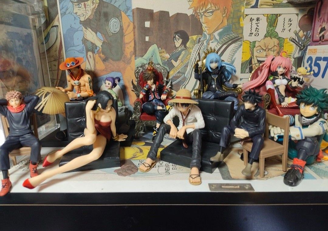 Anime Figure Collection - Various Characters, Hobbies & Toys, Toys ...