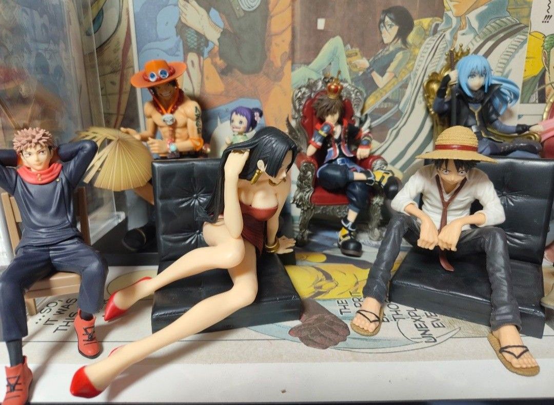 Anime Figure Collection - Various Characters, Hobbies & Toys, Toys ...