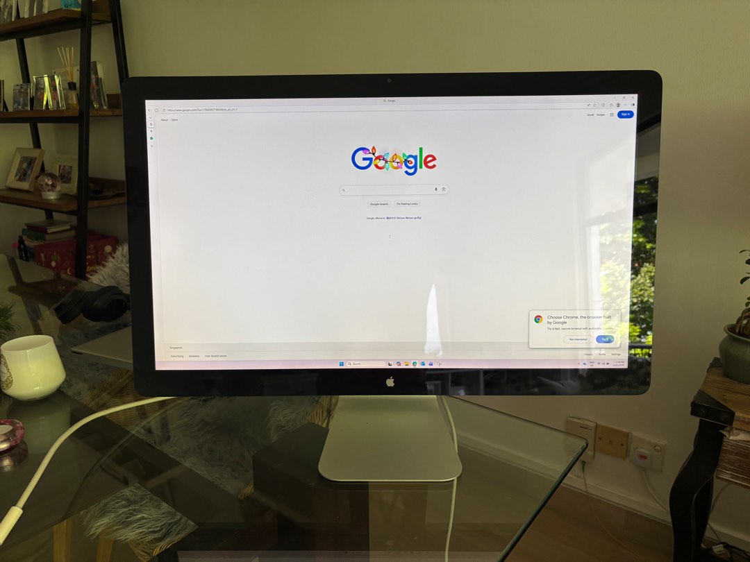 Apple 27-inch LED Cinema Display (Model A1316), Computers & Tech, Parts ...