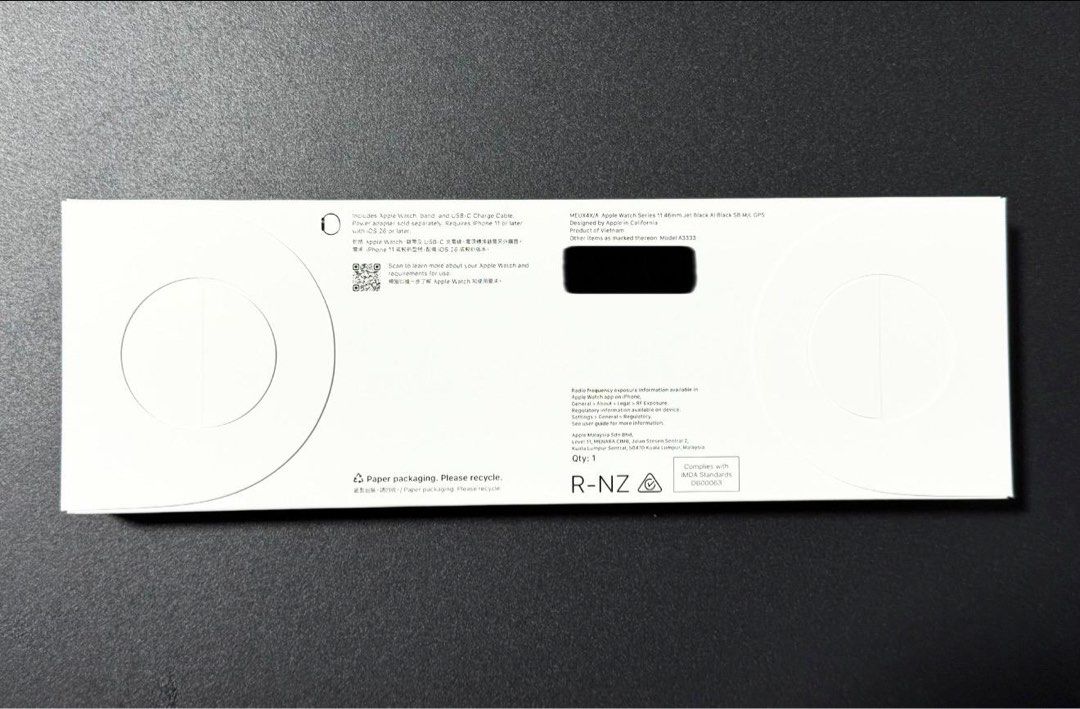 Apple Watch Series 11 46mm Jet Black, Mobile Phones & Gadgets ...