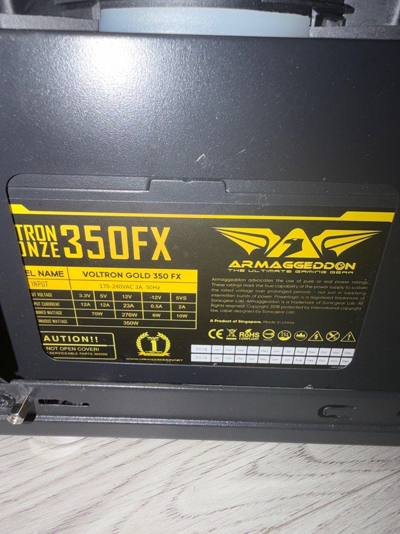 Armageddon Gaming PC, Computers & Tech, Desktops on Carousell