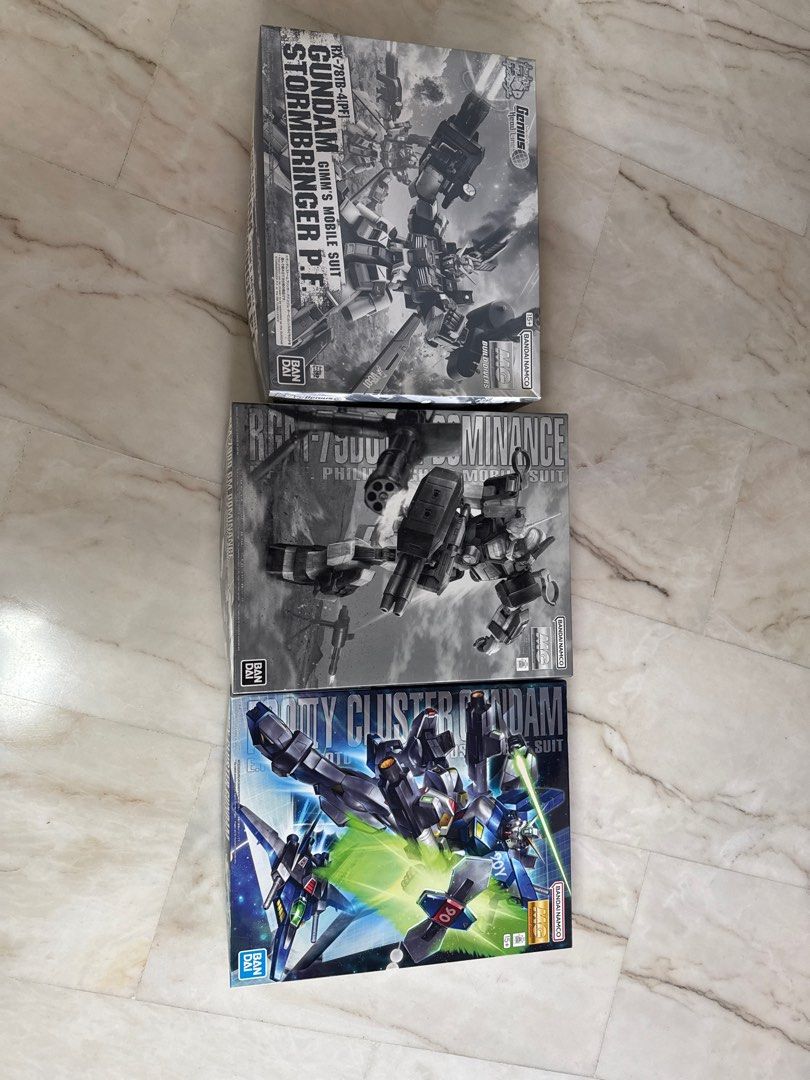 Bandai Gundam Model Kits - Various Models, Hobbies & Toys, Toys & Games ...