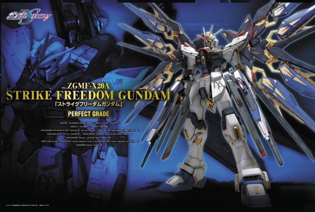 Bandai Perfect Grade PG Strike Freedom Gundam, Hobbies & Toys, Toys ...