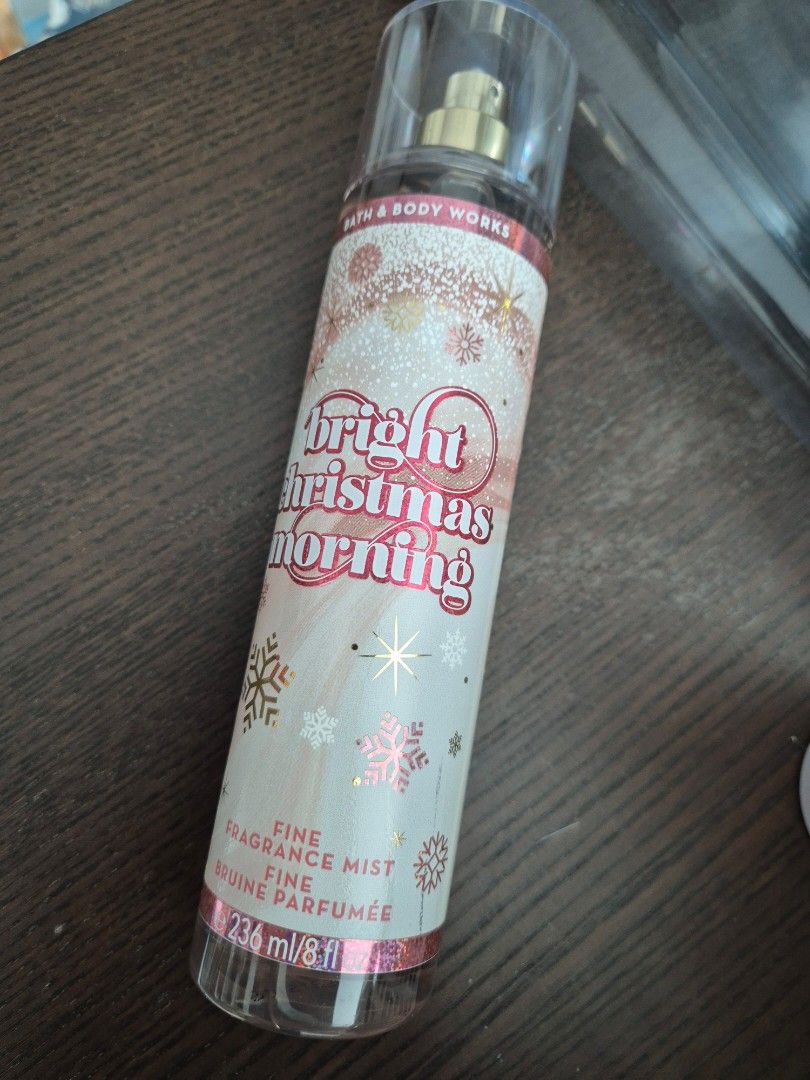 Bath & Body Works Bright Christmas Morning Fragrance Mist 236ml, Beauty ...