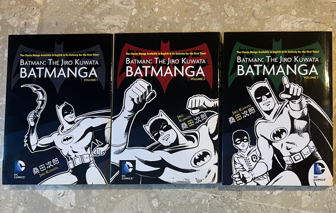 Batman: The Jiro Kuwata Batmanga Volumes 1-3, Hobbies & Toys, Books ...