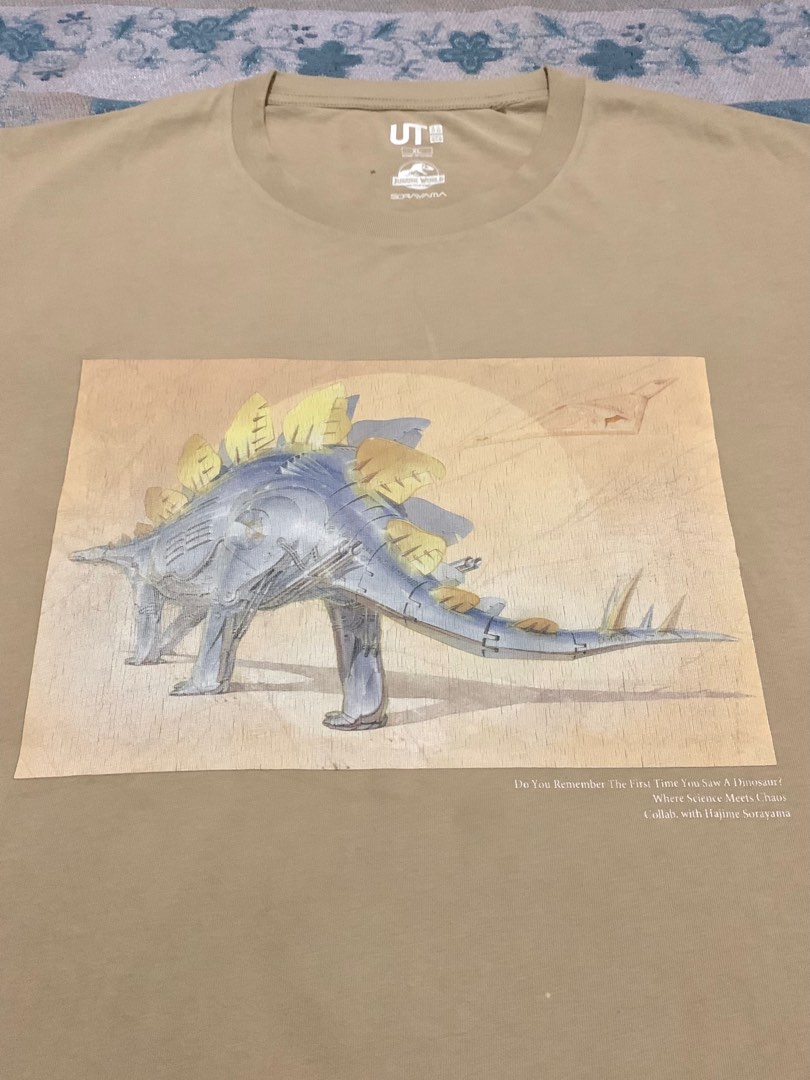 💥BIG SALE!!💥 SORAYAMA X JURRASIC PARK, Fesyen Pria, Pakaian , Atasan di ...