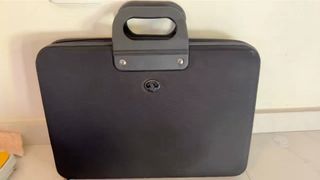 Zero Halliburton Carbon Fiber Attache Case Business Briefcase Dial Lock ...