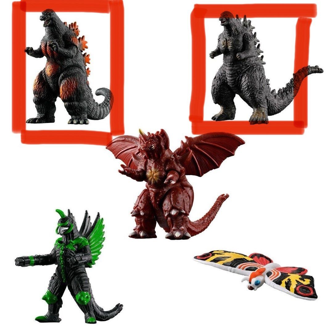 Burning Godzilla 1995 & Godzilla Minus One Bandai Namco Shingeki Taizen ...