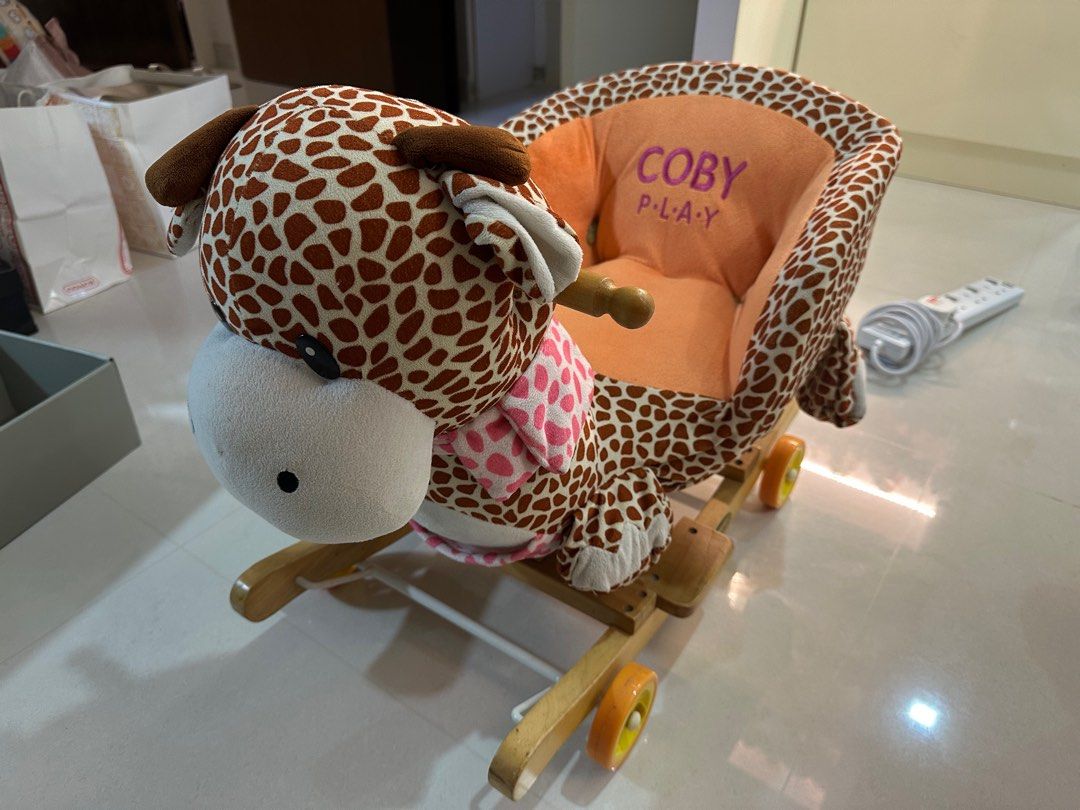 Coby Play Giraffe Rocking Horse, Babies & Kids, Infant Playtime on ...