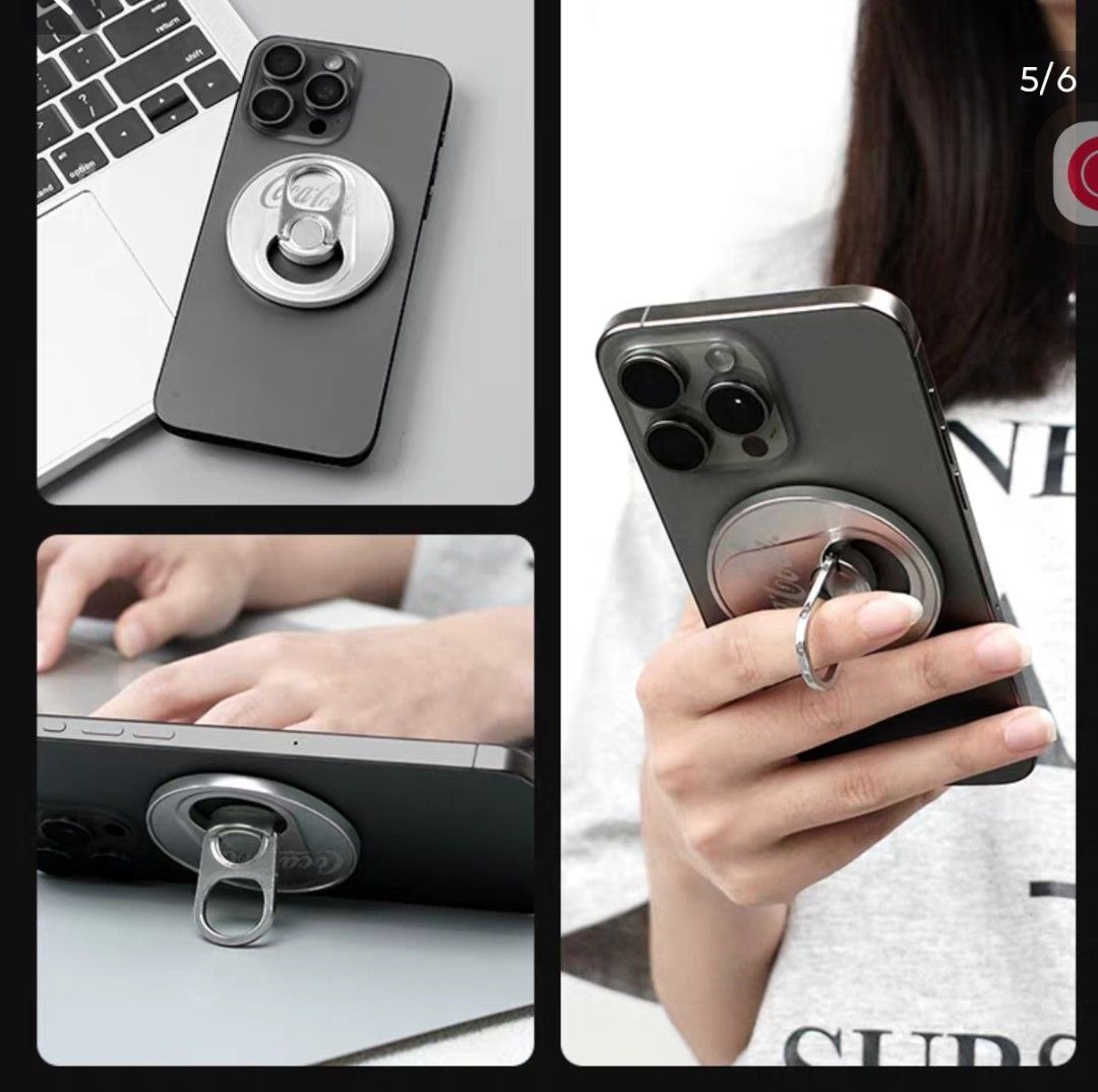 Coca-Cola Phone Ring Holder magnetic, Mobile Phones & Gadgets, Mobile ...