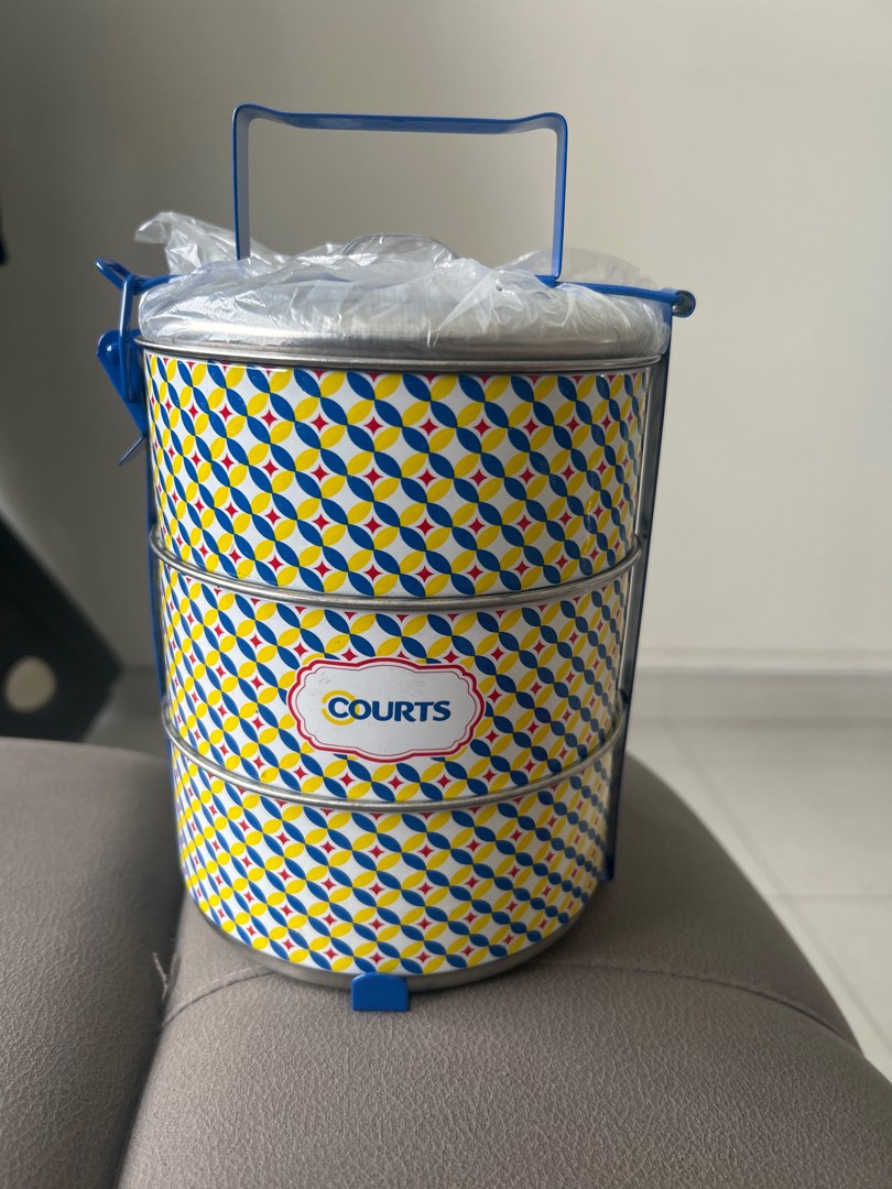 Courts Tingkat/Tiffin Carrier, Furniture & Home Living, Kitchenware ...