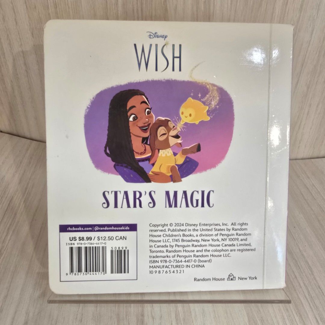 Disney's Wish: Star's Magic 📖, Hobbies & Toys, Books & Magazines ...