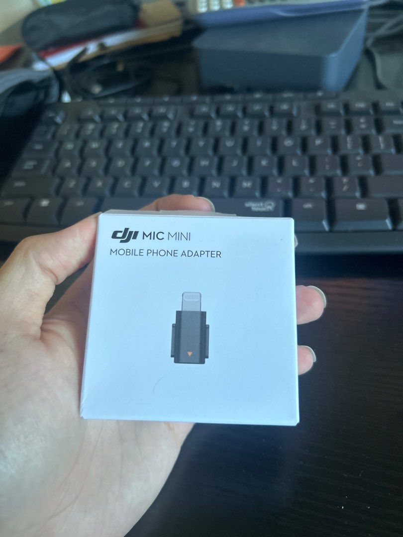 DJI MIC MINI lightning adapter, Audio, Microphones on Carousell