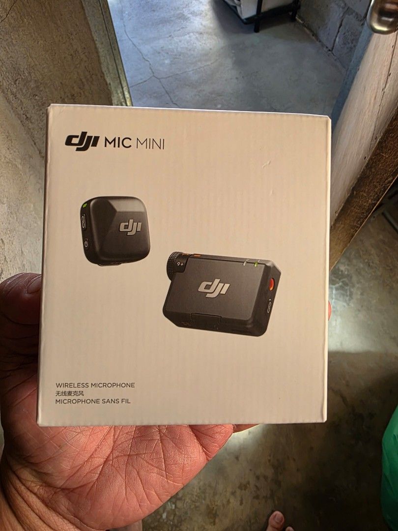 DJI Mic Mini RX TX receiver and transmitter set, Audio, Microphones on ...