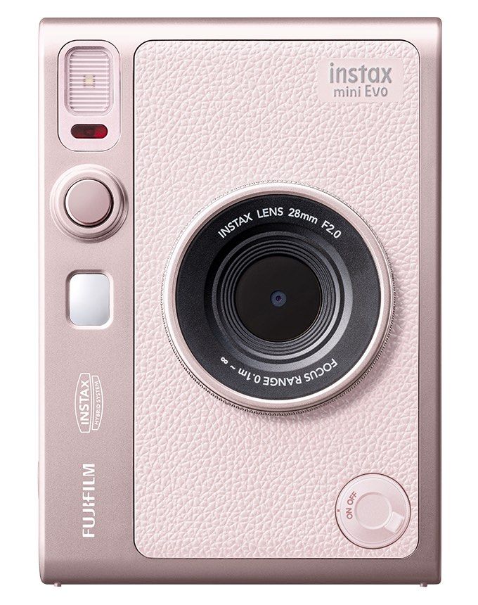 Fujifilm Instax Mini Evo - Gentle Rose, Photography, Cameras on Carousell