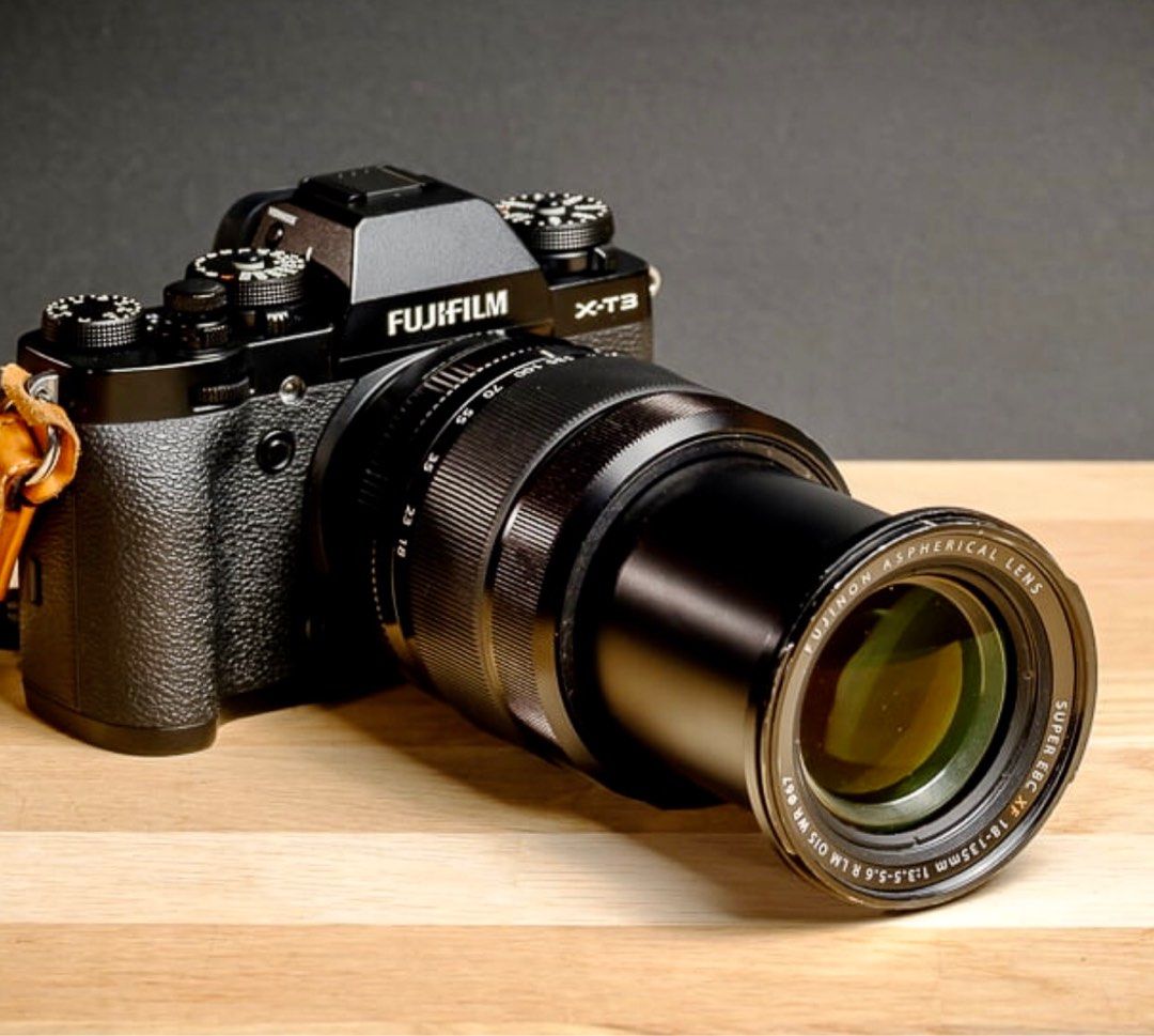 Fujifilm XT3 c/w Fujifilm XF 18-135mm f/3.5-5.6 WR Lens Box Set ...