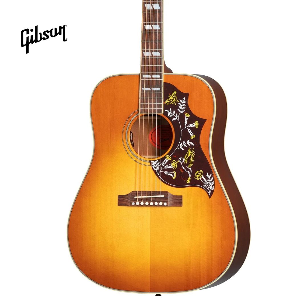 GIBSON HUMMINGBIRD ORIGINAL ACOUSTIC-ELECTRIC GUITAR - HERITAGE CHERRY ...