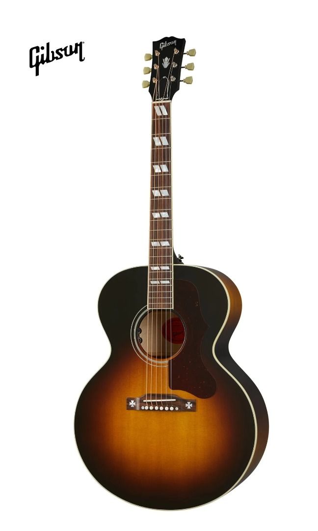GIBSON J-185 ORIGINAL ACOUSTIC-ELECTRIC GUITAR - VINTAGE SUNBURST (NEW ...
