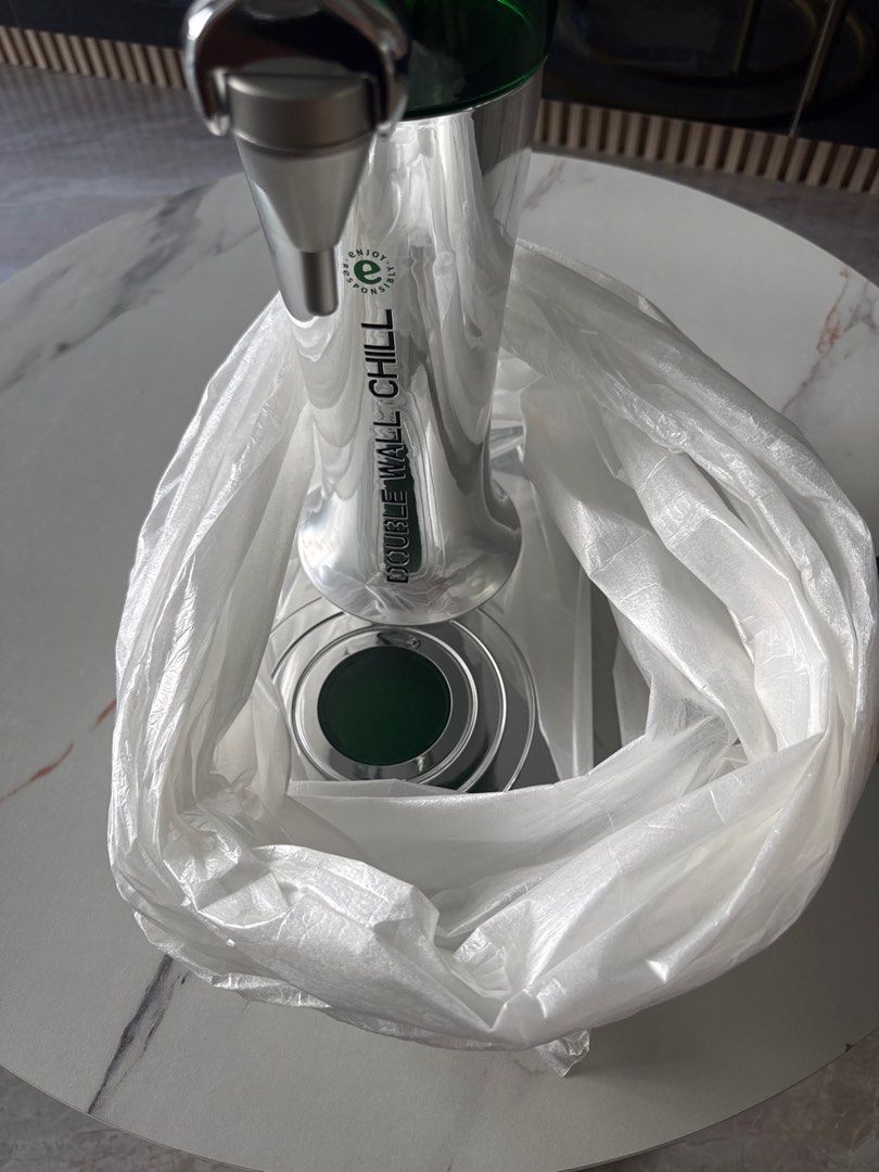 Heineken Double Wall Chill Beer Dispenser, Furniture & Home Living ...