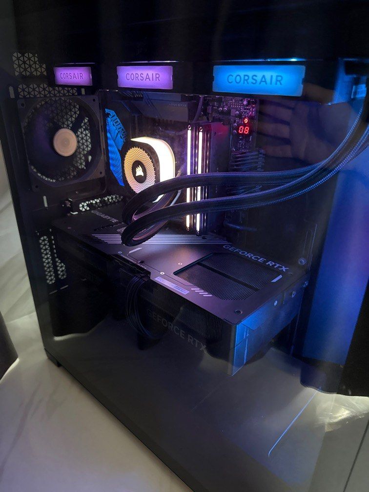 High end custom PC - Gigabyte RTX 5090 Ryzen 9950X 96GB RAM 4TB SSD ...