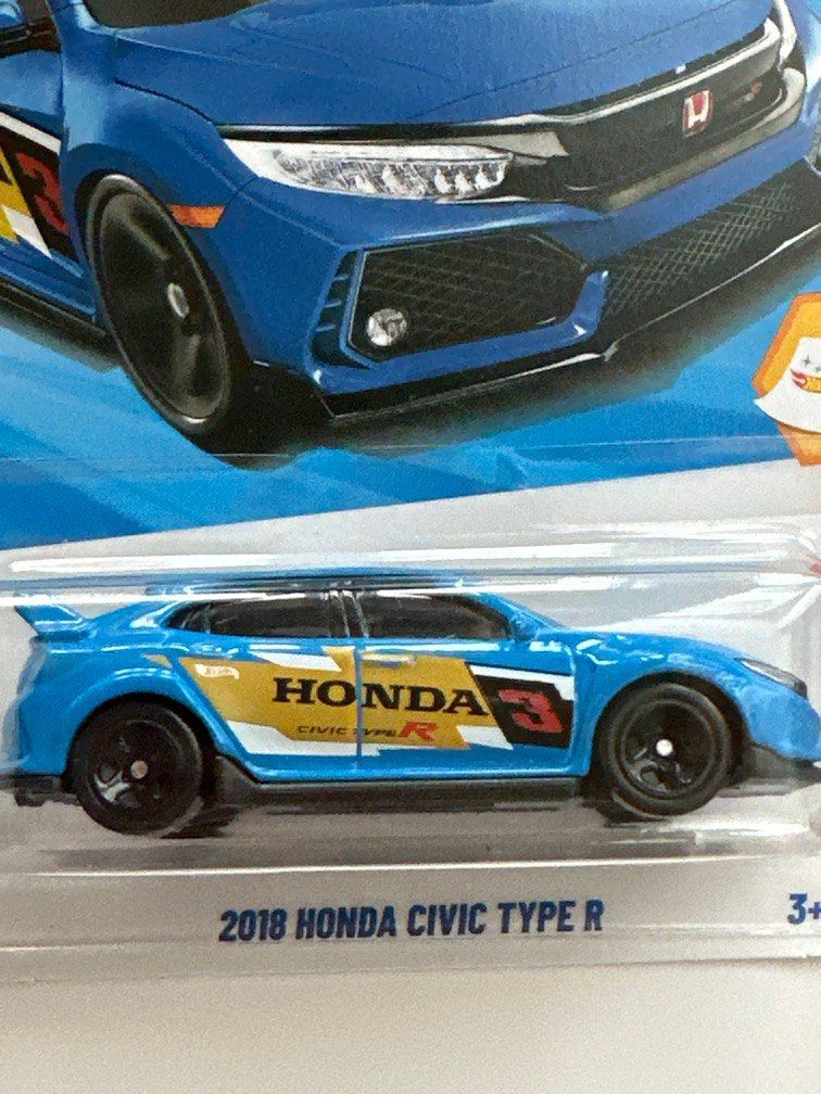 Hot Wheels Honda Civic Type R Then and Now Set, Hobbies & Toys, Toys ...