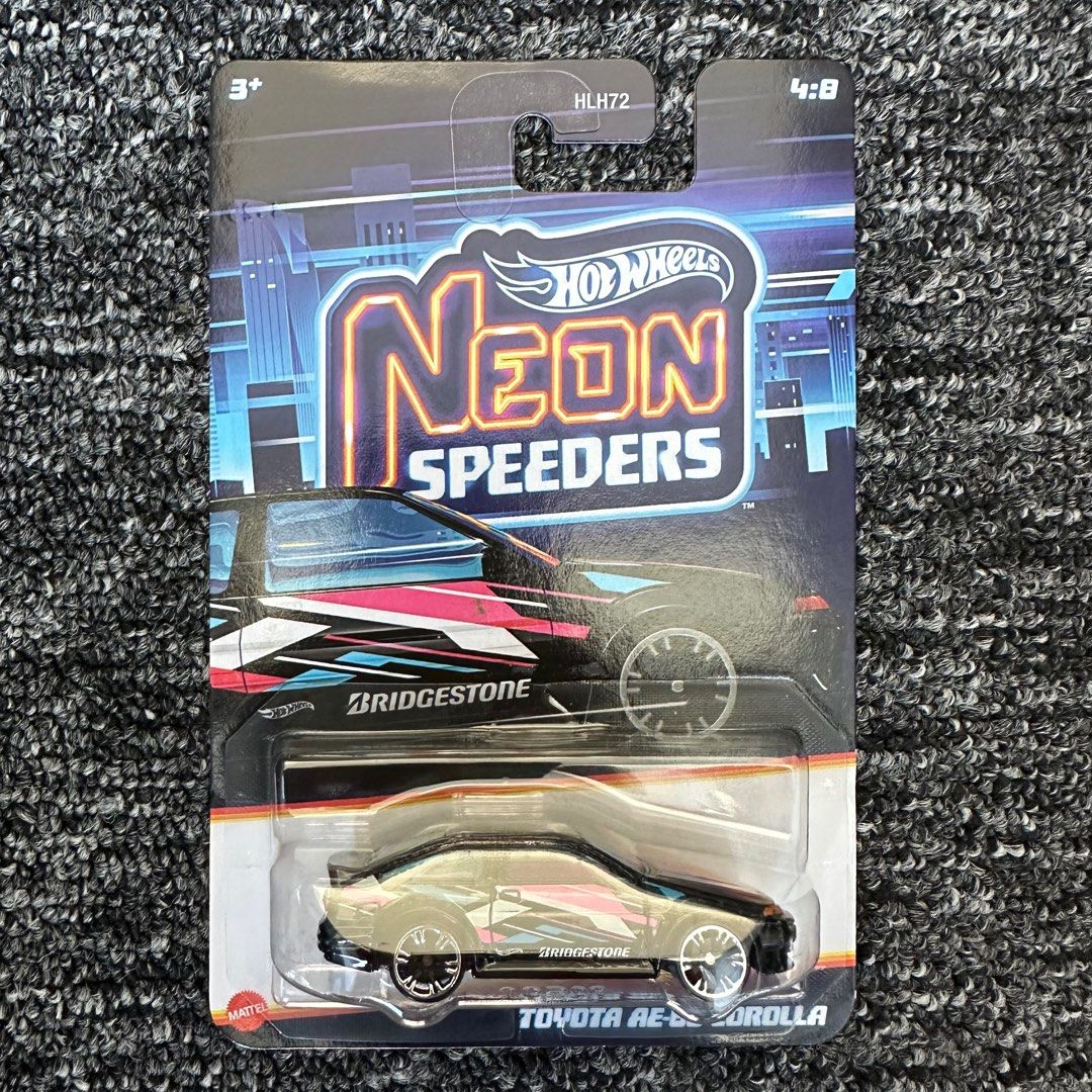 HOT WHEELS NEON SPEEDERS Toyota AE-86 Corolla BMW 2002, Hobbies & Toys ...