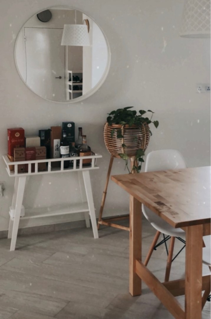 IKEA Rotsund 80cm mirror, Furniture & Home Living, Home Decor ...