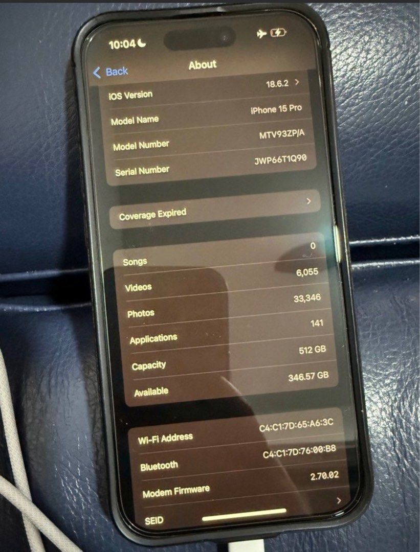 iPhone 15 Pro White Titanium 512GB, Mobile Phones & Gadgets, Mobile ...