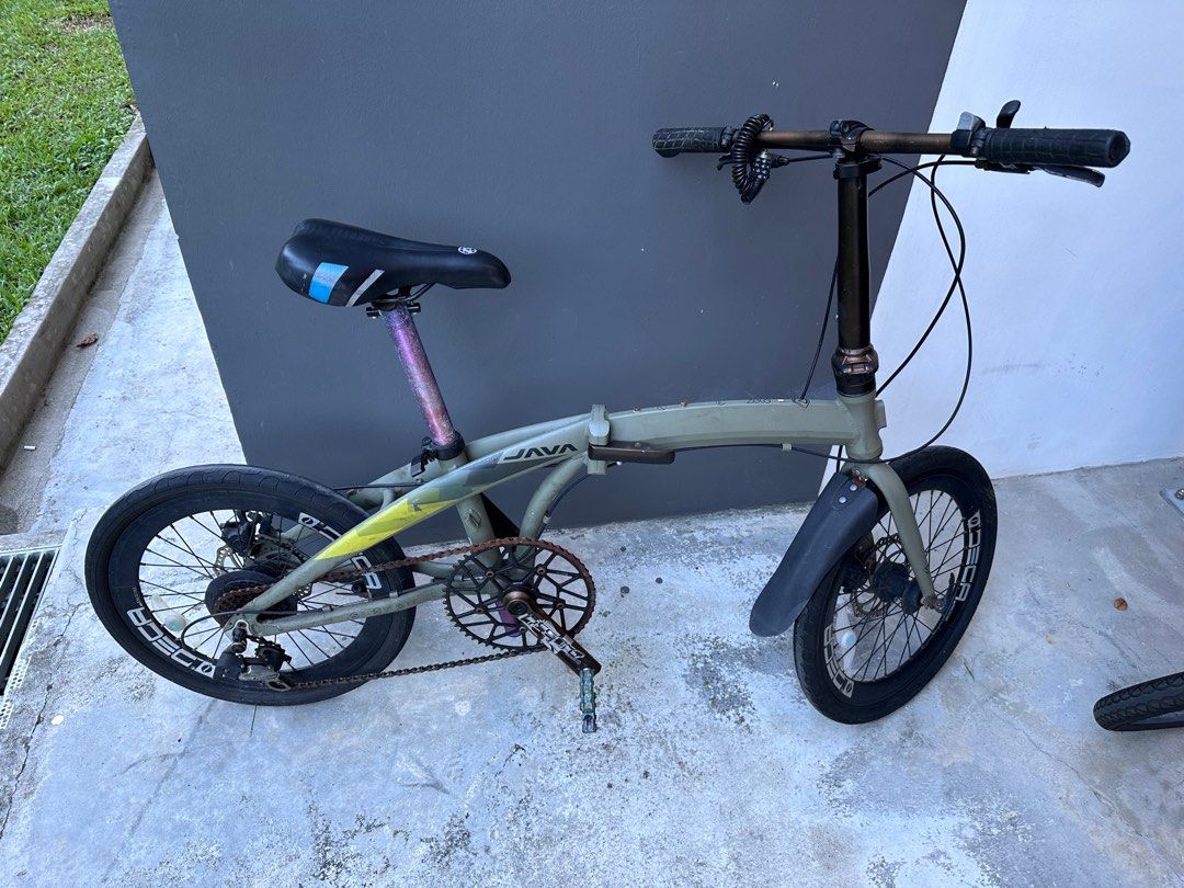 Java Zelo Folding Bike - 16 inch Wheels, Sports Equipment, Bicycles ...