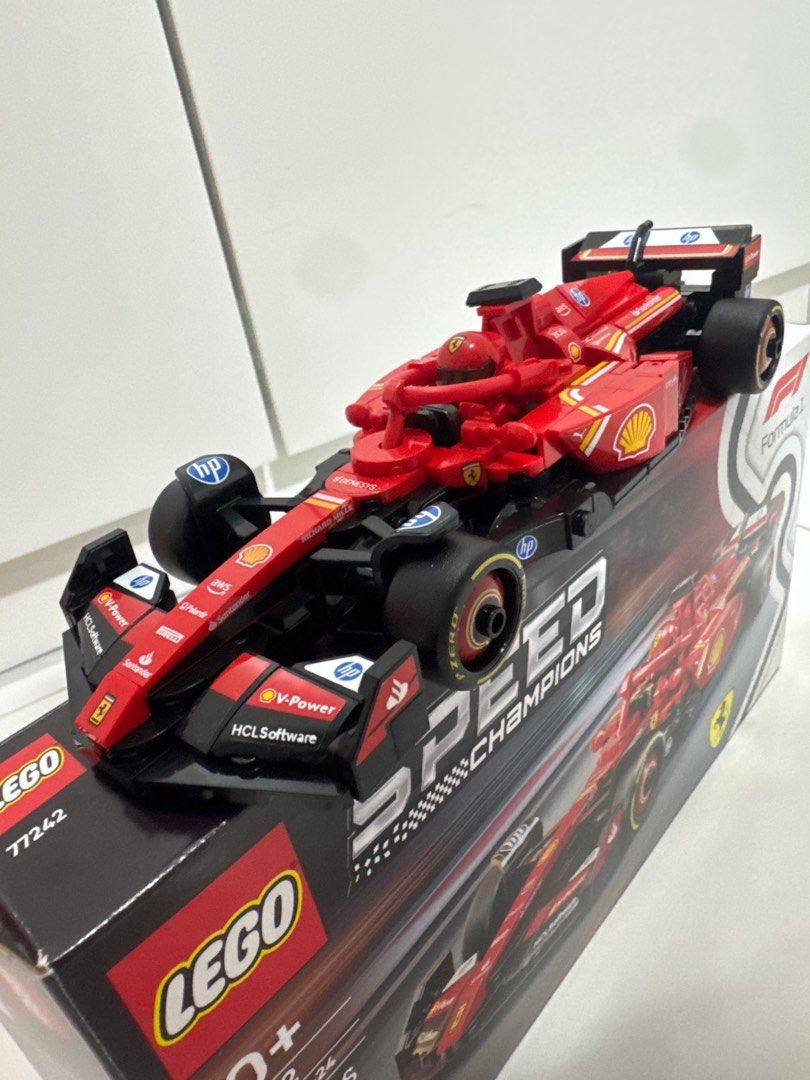 LEGO Speed Champions Ferrari SF-24 (Built Nicely), Hobbies & Toys, Toys ...