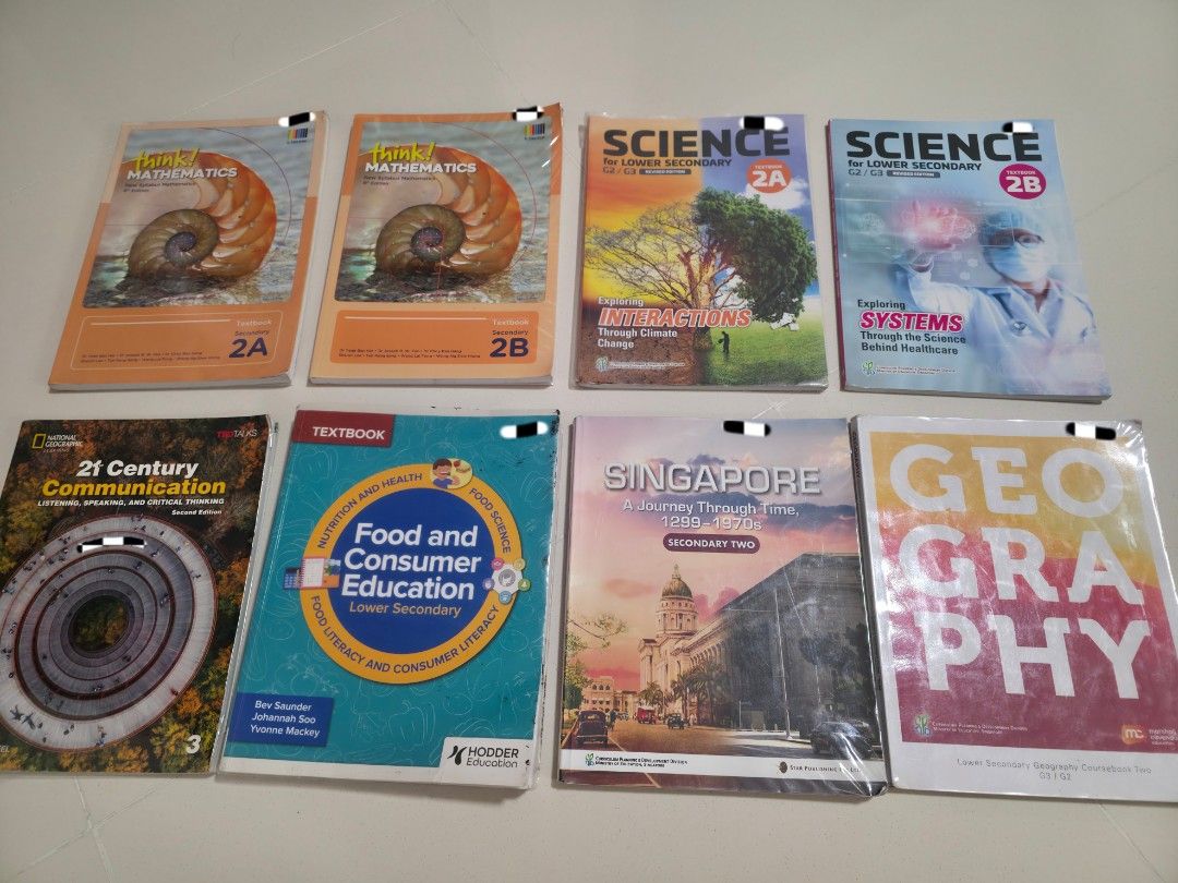 Lower Secondary Science Textbooks 2A & 2B, Hobbies & Toys, Books ...