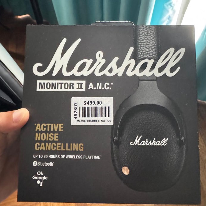 Marshall II ANC, Audio, Headphones & Headsets on Carousell