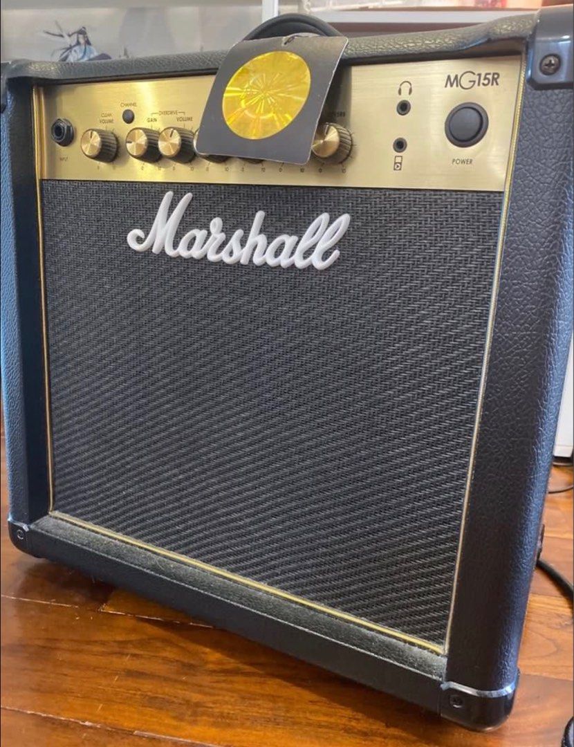 Marshall MG15GR Gold Series 15W Guitar Combo Amplifier w/Spring Reverb ...
