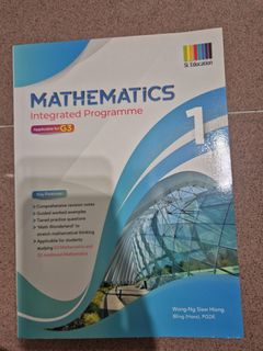Sec 3 - Mathematics Integrated Program - SL Education, Hobbies & Toys, Books & Magazines ...