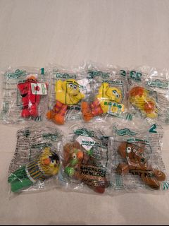 *All for $5 * Vintage 1999 McDonalds Sesame Street Mini Bean Pals ...