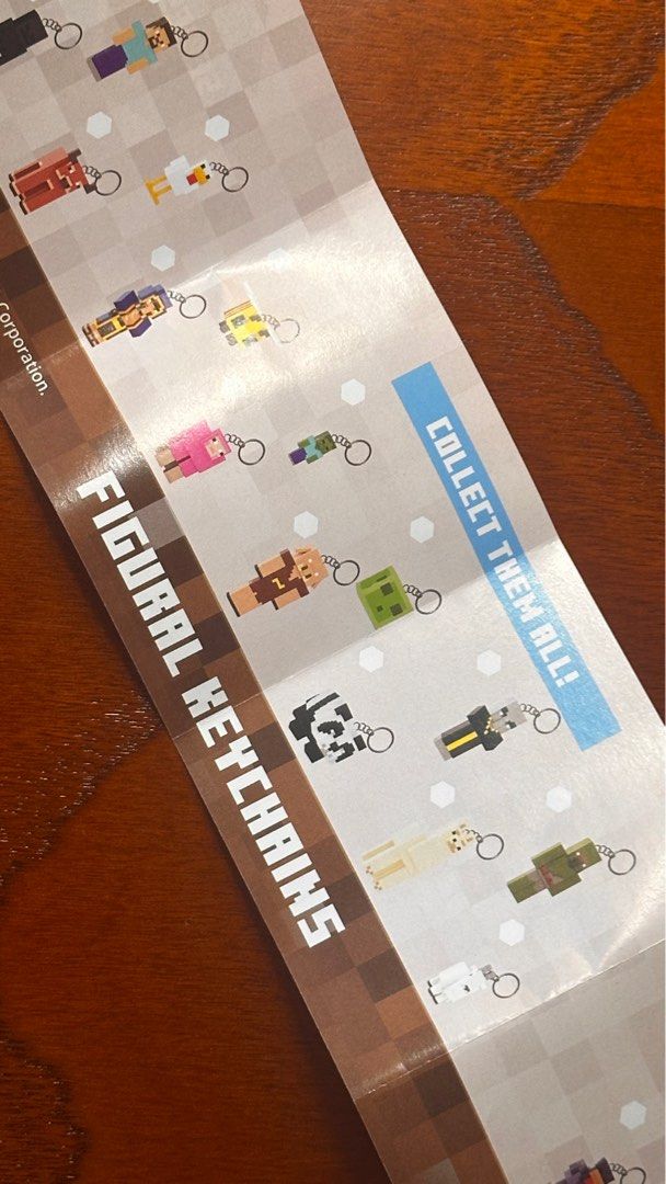 Minecraft RARE Wolf/ Dog Figural Keychain - Series 2, Hobbies & Toys ...